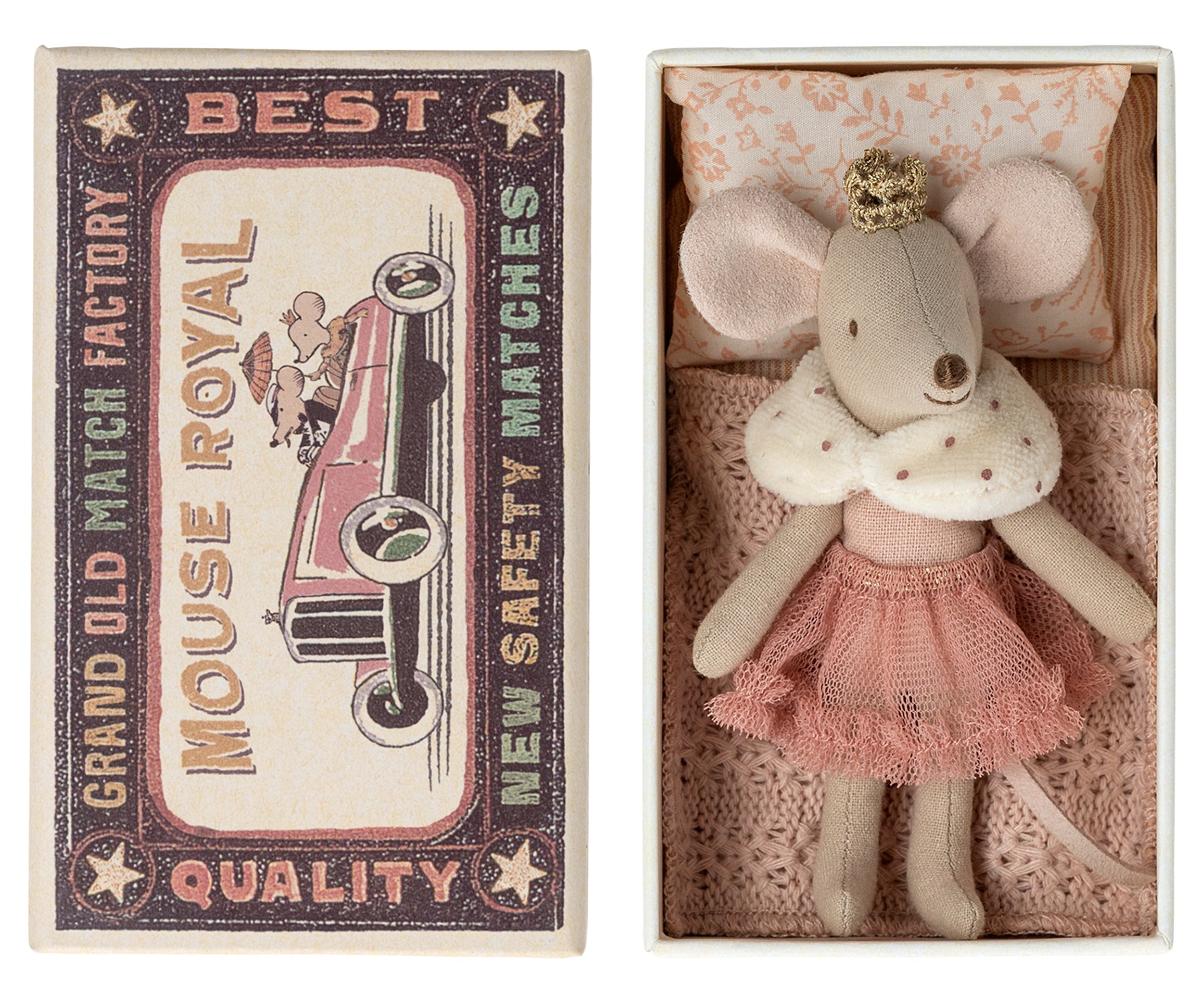 Princess mouse, Little sister in matchbox – Knock Knock Design