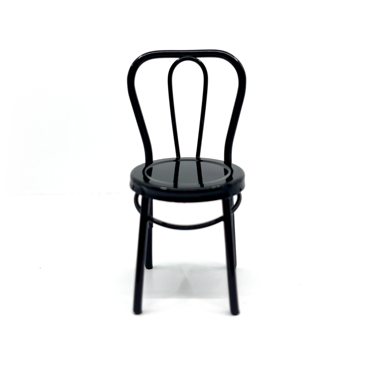 Miniature Metal Black Chair – Knock Knock Design